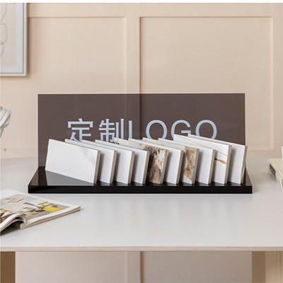 全屋定制色板小样展示架生态板瓷砖橱柜门板石材玻璃色卡台面展架