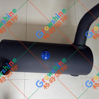 挖掘机配件SH350-5，6HK1消声器KSH13330