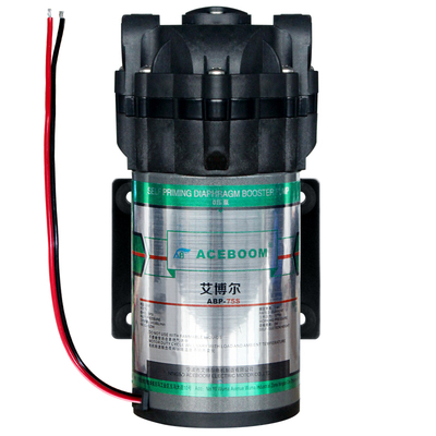 净水器水泵75G增压泵艾博尔400G600G纯水机电机直饮机24V隔膜泵