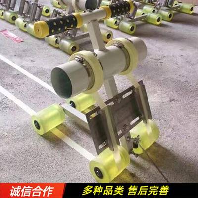 手推地坪划线贴边机 便携式美纹纸贴带机 Floor taping machine