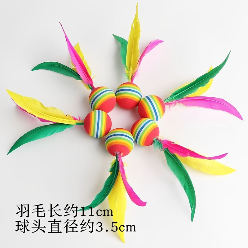 大头板羽球三毛球牛筋球耐打高弹球板羽球拍专用球大号羽球