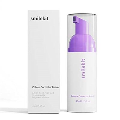 v34 Purple Toothpaste Foam for Teeth Whitening - Premium