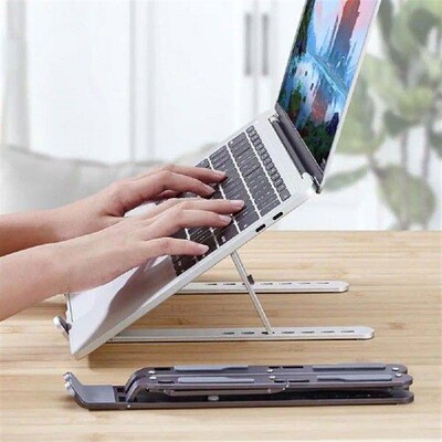 Laptop Stand 20 Degree to 80 Degree with Seven Adjustment