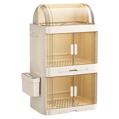 Baby products storage cabinet milk bottle kitchen tableware