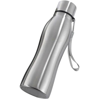 1000ml Stainless Steel Water Bottle Wide-Mouthed Metal Flask