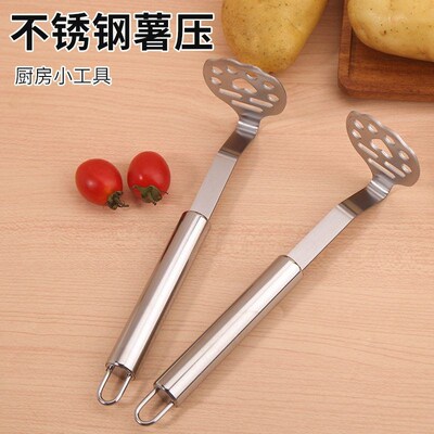 Mud compactor Stainless steel rammer Avocado masher Mashed