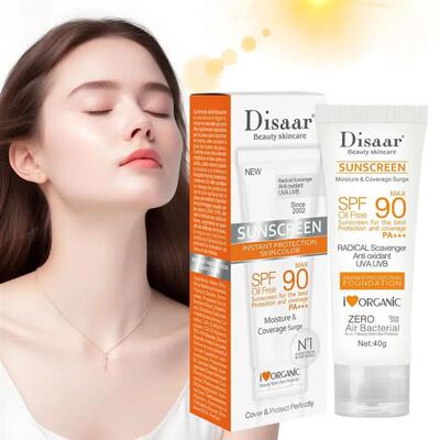Facial Body Sunscreen SPF90+ Solar Blocker Skin Waterproof W