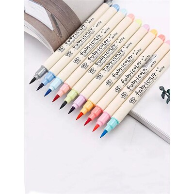 Bview Art 10 Colors Watercolor Brush Markers Calligraphy Pen