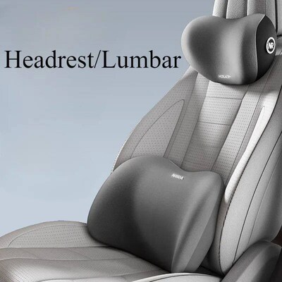 1pcs Car Headrest/Lumbar Support Car Neck Pillow Waist Cushi