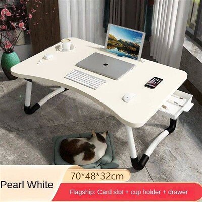 70cm wide laptop table student dormitory bed folding table