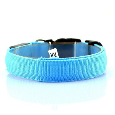 Adjustable LED Dog Collar Glowing Anti-lost Night Safety Pet
