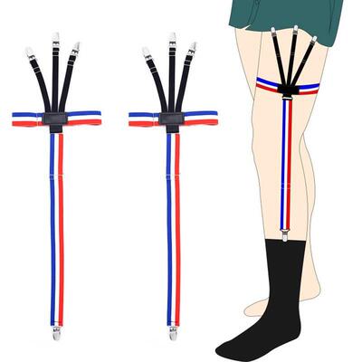 1Set Colorful Shirt Stays Garters Holder for Men Women Adjus