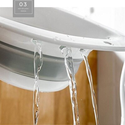 Womens water basin collapsible toilet basin female home fre