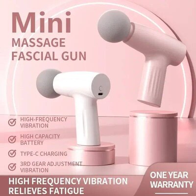 Mini Fascial Massage Gun Vibration Massage Machine Muscle Re