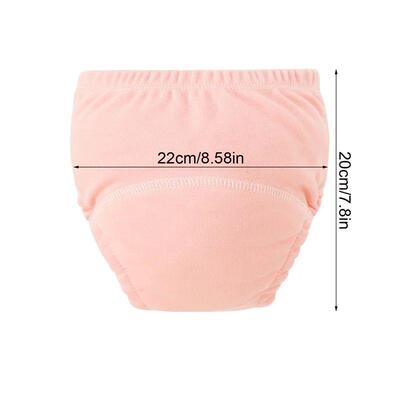 3Pcs Baby Diaper Training Pants for Girls Boys Washable Napp