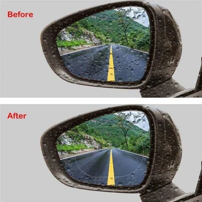 Car Rearview Mirror Protective Film Anti Fog Membrane Anti-G
