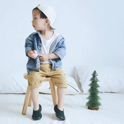 Newborn Baby Boys Girls Socks Shoes Unisex Non-slip Floor Fi