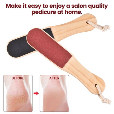1Pc Pumice Stone Foot File Double Sided Pedicure Foot Scrubb