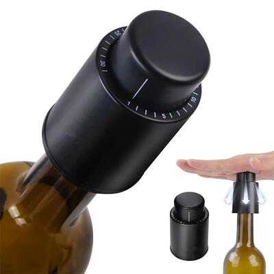 2 Pieces Vacuum Wine Preserver Stopper Reusable Wine Bottle