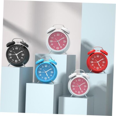 rectangular rising time small alarm clock desk timer student