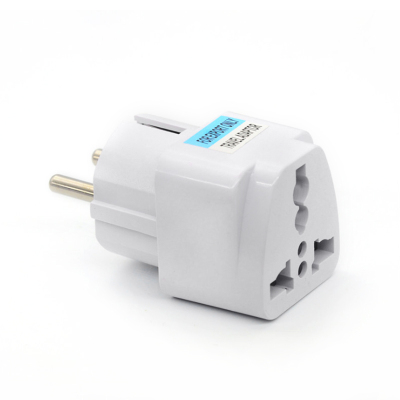 1pcs Universal EU Plug Adapter AU UK US To EU Euro AC Travel