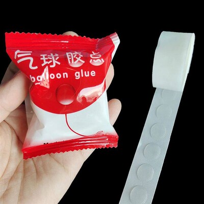 100 Points Balloon Attachment Glue Dot Attach Balloons To Ce