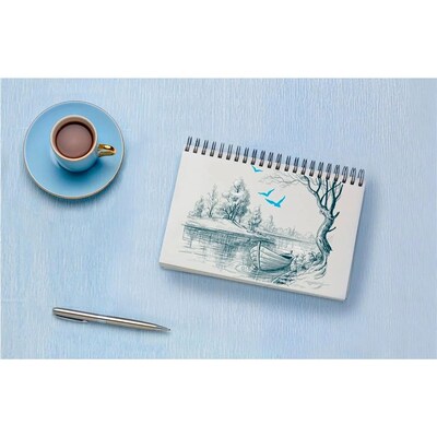 Sketchbook Hardcover  200GSM Very Thick Paper  Spiral Sk