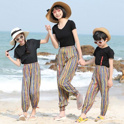 Summer AntiMosquito Pants for Kids Boys Girls Lightweight Lo