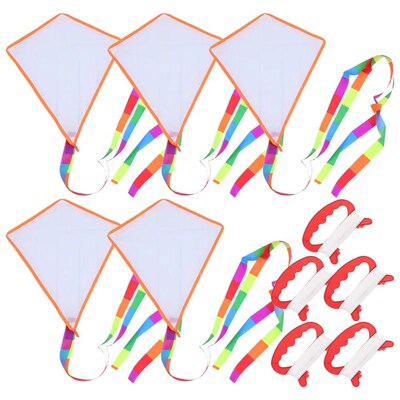 5 Sets Kids Making Craft Kits Toys Interactive Drawing Kite