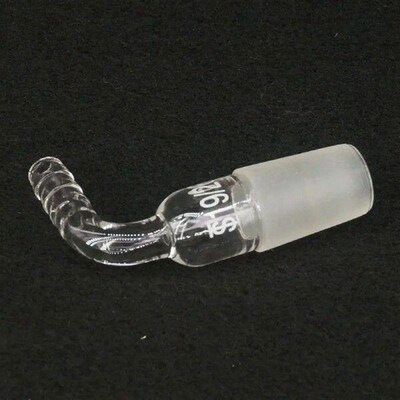 19/26 Joint 90 Degree Bend Hose Inlet Connection Adapter