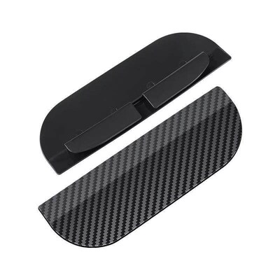 Universal Car Side Mirror Rain Eyebrows, Carbon Fiber Patter