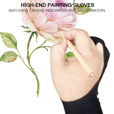 Anti-Touch-Glove Anti-touch Glove for Drawing Screen-Board D
