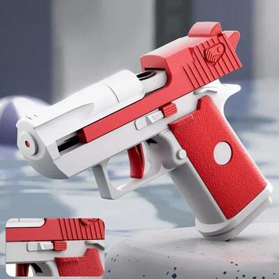 Hot Mini Desert Eagle Mechanical Continuous Firing Water Gun