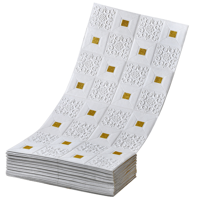 3D Wall Sticker Imitation Brick aterproof Wallpaper Room