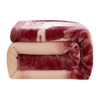 Blanket Quilt winter Double sided warmth Extra thick flannel