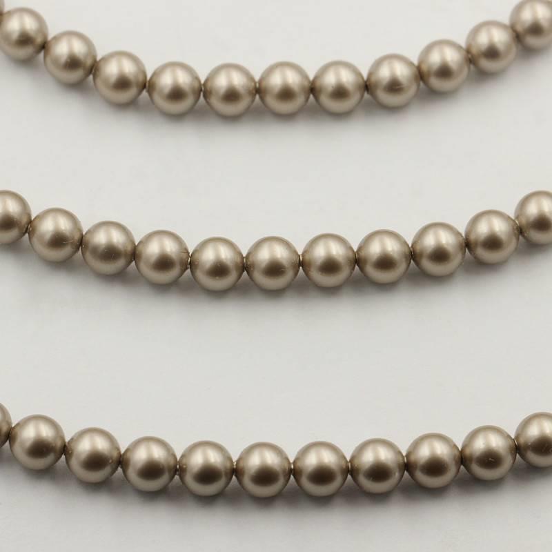 Austria Shijia Crystal 5810 through-hole pearl Crystal Plati