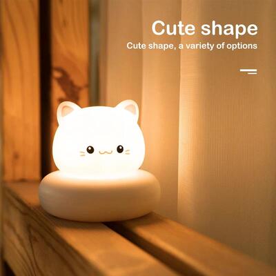 Rechargeable LED Night Light for Kids 3 Level Dimmable Nurse
