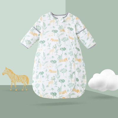 Bamboo Cotton Gauze Four-purpose Baby Anti-kick Quilt Integr