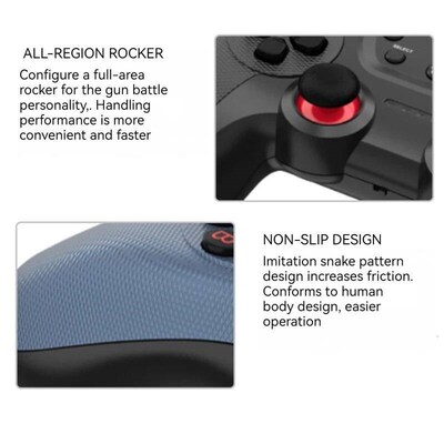 2.4G Game Controller Gamepad Wireless Joystick Joypad With r