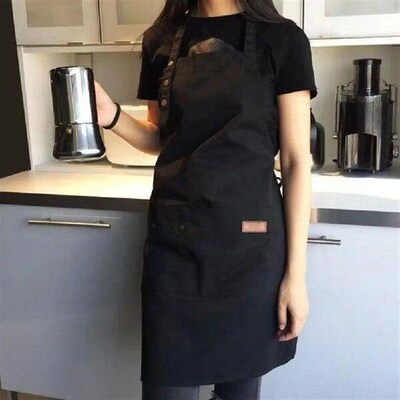 Kitchen Apron For Woman Men Male Chefs Barbecues Bars Cafes