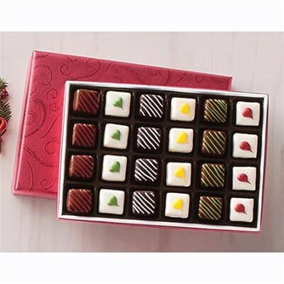 The Swiss Colony Christmas Petits Fours - Assorted Chocol