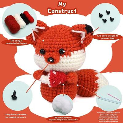 LMDZ Crochet Starter Kit for Beginners Crochet Kit Owl Croch