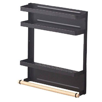 1PCS Hanging Fridge Shelf Spice Rack Wall Shelf