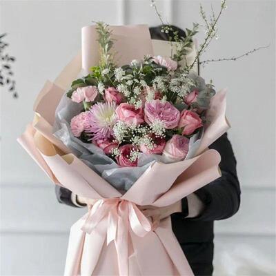 10 Pieces 50*66 Cm Tissue Paper DIY Handmade Craft Paper Flo