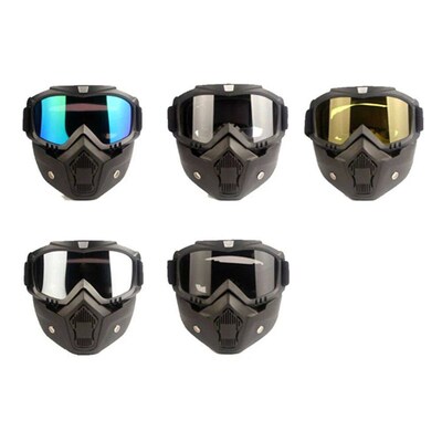 Unisex Ski Snowboard Mask Snowmobile Skiing Goggle Windproof