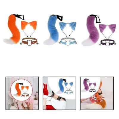 Animal Ears And Tail Costume Set for Theatrical Performances