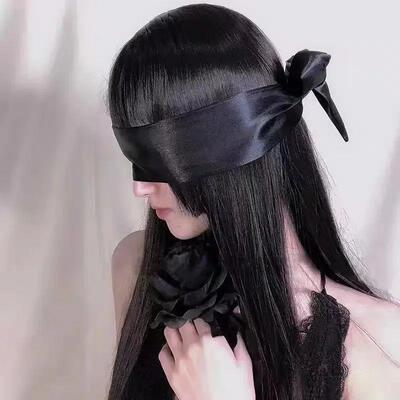 Silk Eye Cover Savour Eye Patches Cute Blindfold Silk Ribbon