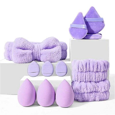 12Pcs Makeup Sponge lender eauty Egg Foundation Sponges Cosm