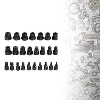 Damaged Bolts Nuts Screws Black Remover Extractor Alloy Posi