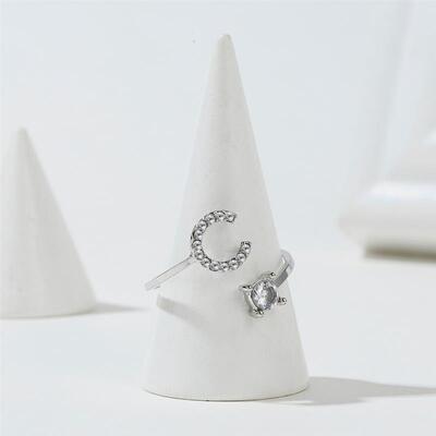 Creative A-Z Alphabet 26 Letter Rings Personlity Initial Nam